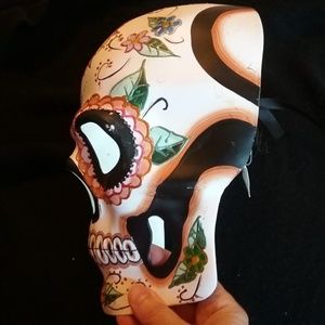 Other | Mexican Calavera Sugar Skull Mask Handpainted | Poshmark
